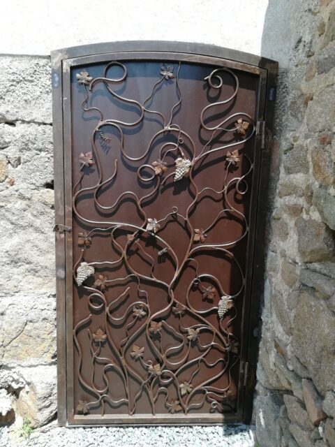 Porte en fer forgé modèle 4 - Art Design Acier