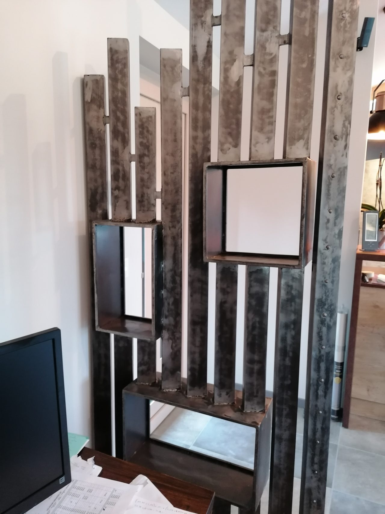 Création claustra metal sur mesure - Art Design Acier